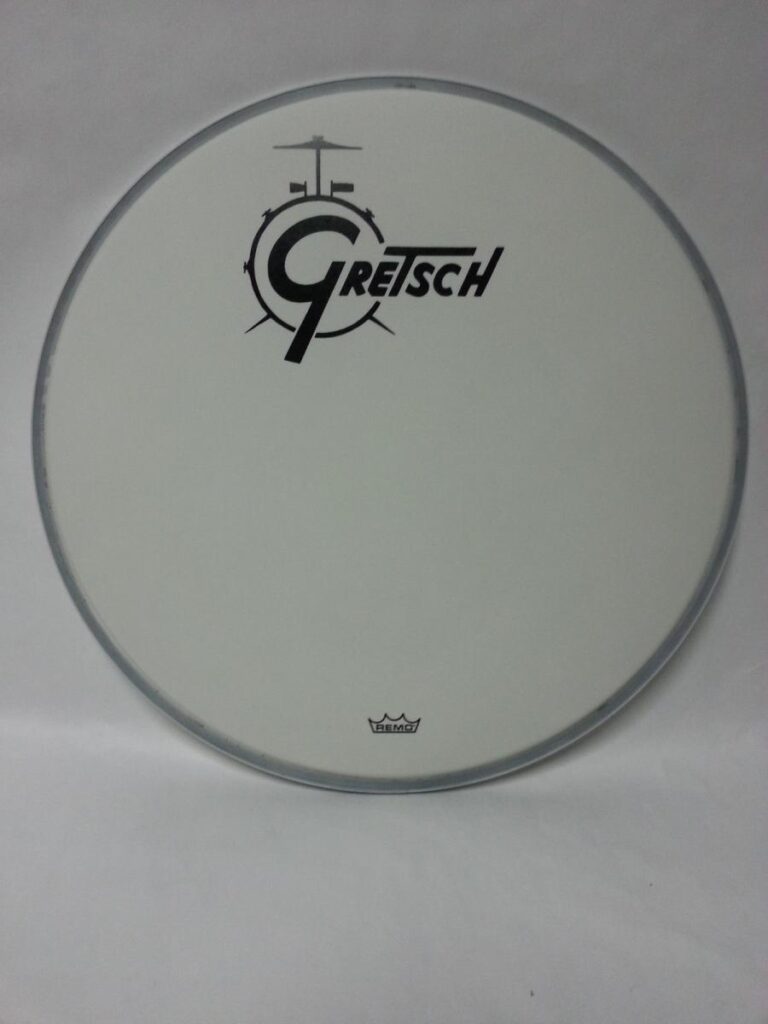 Gretsch Coated Permatone Bass Drum Logo Drumheads - Drums Etc.