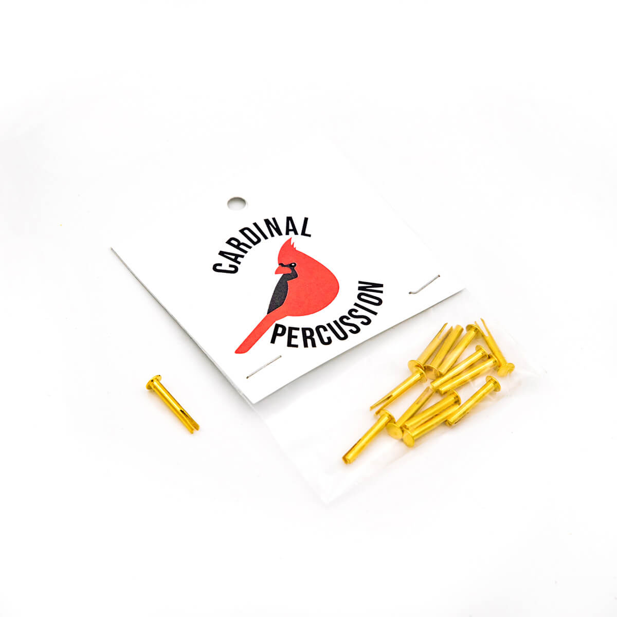 Cardinal Percussion Slotted Cymbal Rivet (12pk) CPRIVET - Drums Etc.