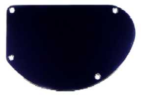 IBANEZ CONTROL BACKPLATE FOR BASS GUITAR (4PT1DWB2B) - Drums Etc.