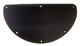 IBANEZ CONTROL BACKPLATE FOR BASS GUITAR (4PT1SR22B) - Drums Etc.