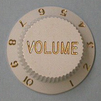 Ibanez Guitar Volume Control Knob 4KB1CF1W - Drums Etc.