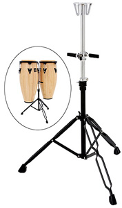 Latin Percussion Aspire Slide Mount Double Conga Stand LPA653 - Drums Etc.
