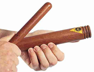 Latin Percussion Exotic Hardwood Standard Claves LP211R - Drums Etc.