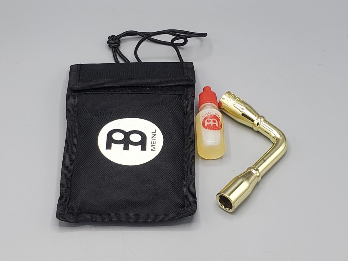 MEINL Percussion tuning key L shaped - gold 13 + 14 mm for congas ...
